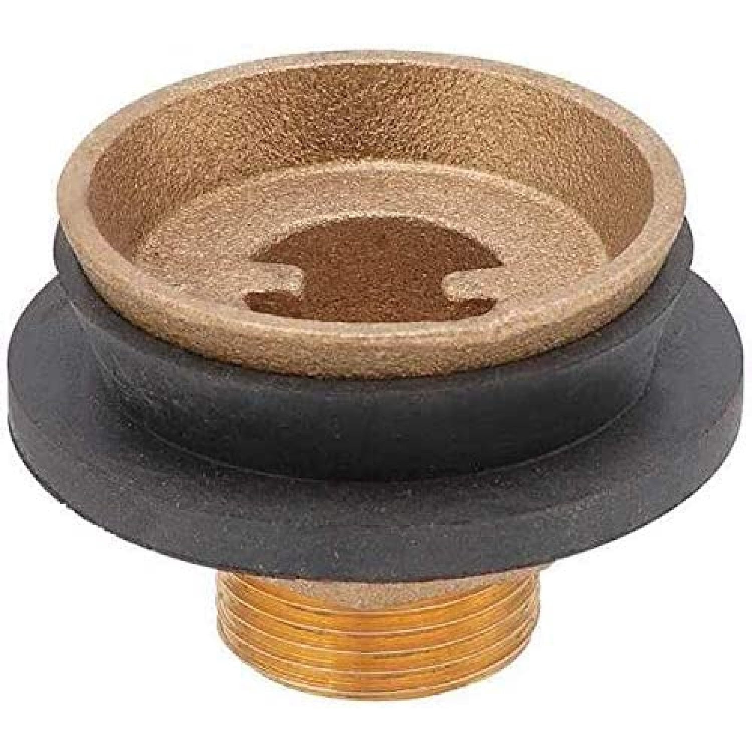 CintBllTer Urinal Spud, 1 1/4 x 3/4'', Brass/Rubber Set of 2 - Walmart.com