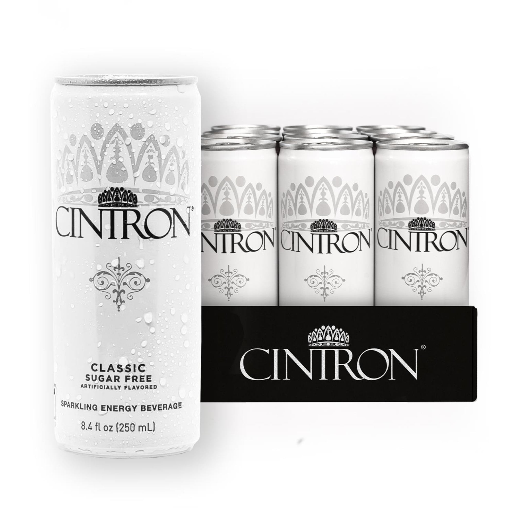 Cintron Sparkling Sugar Free Caffeinated Energy Drink 12PK- Healthy ...