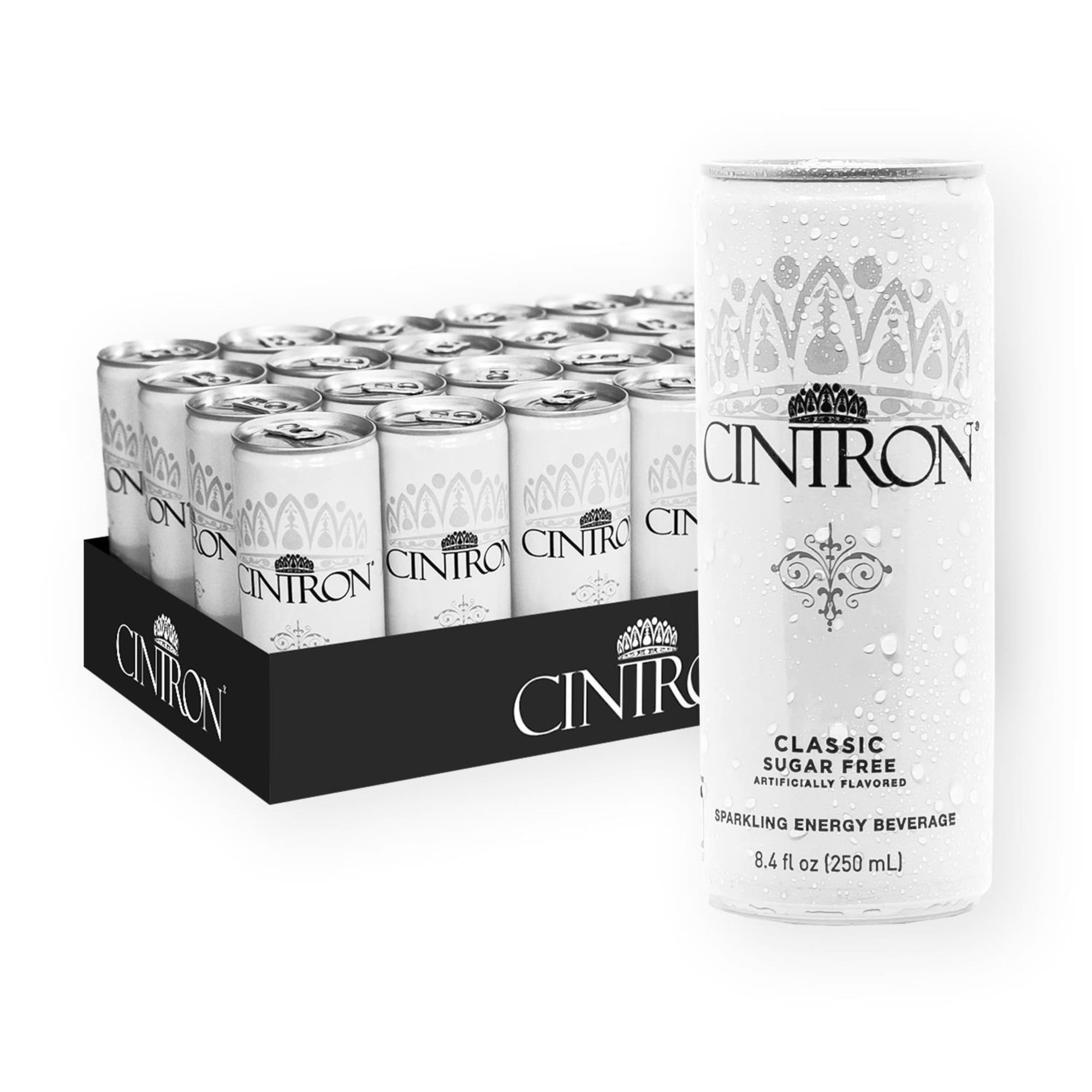 Cintron Sparkling Sugar Free Caffeinated Energy Drink 24PK- Healthy ...