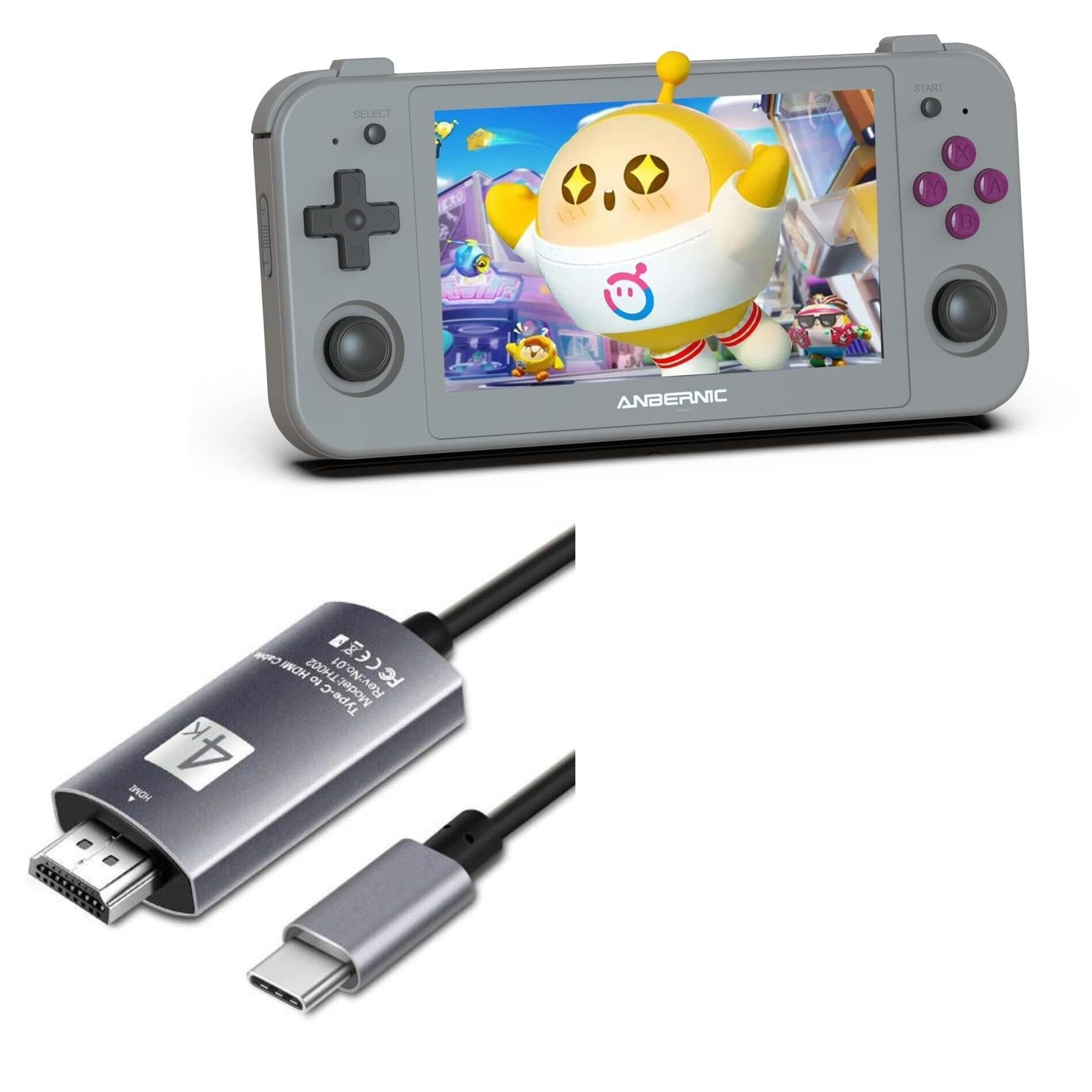 Cintwor RG505 SmartDisplay USB Type-C to HDMI Cable 6ft Jet Black ...