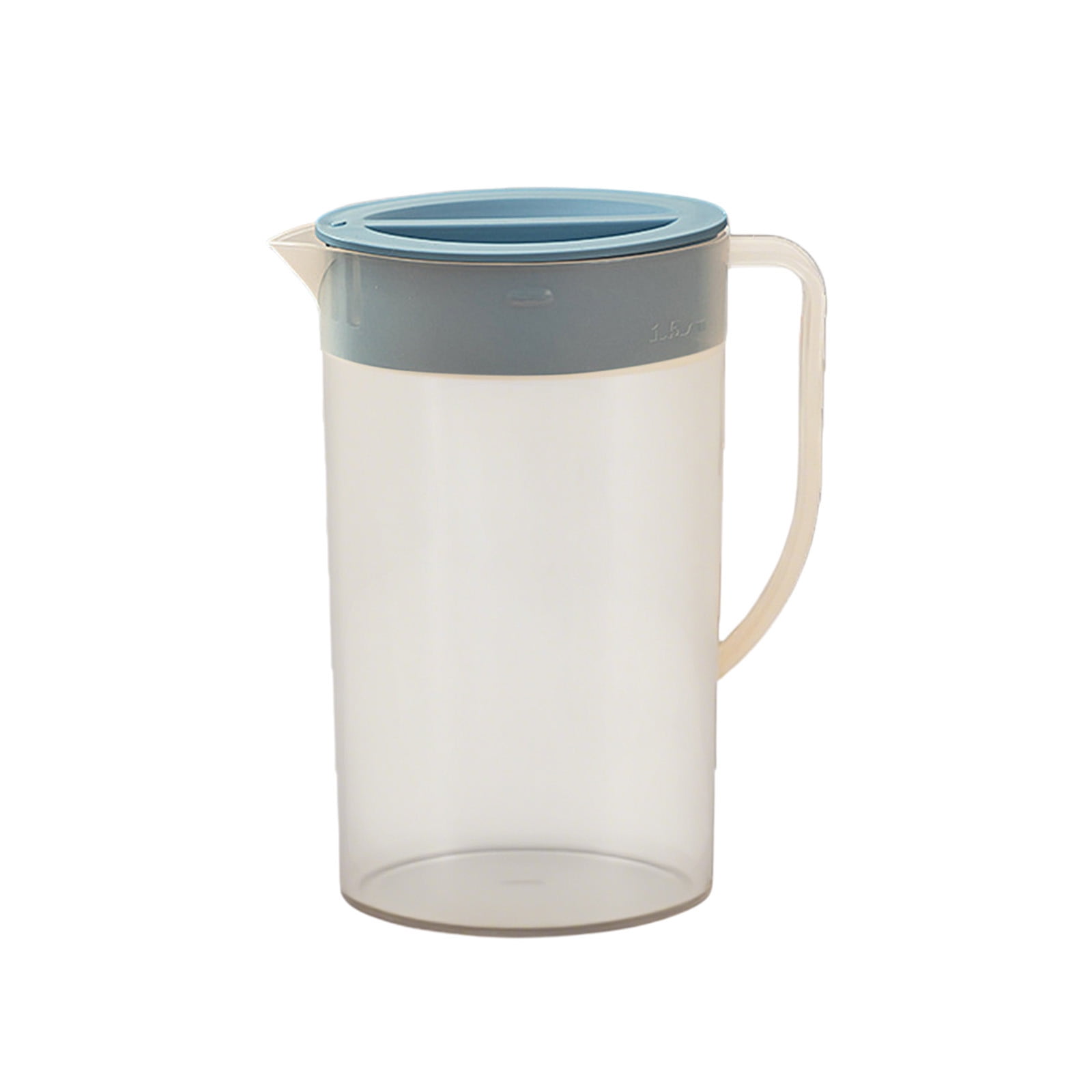 Cinvoph 2L Plastic Pitcher with Lid, Summer Water Jug with Comfort Grip ...