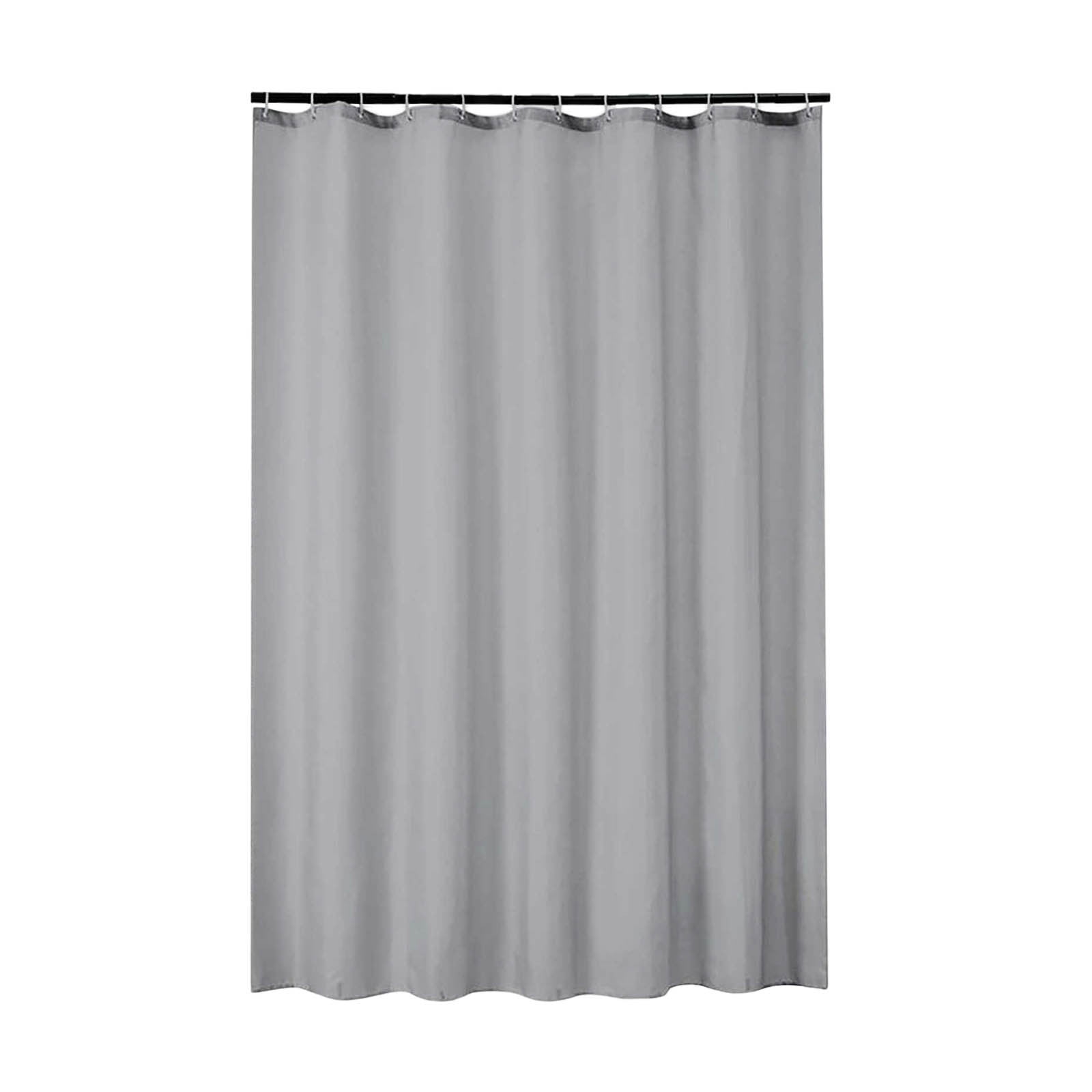 Cinvoph 32"x71" Plain Color Thickened Bath Curtain - Waterproof ...