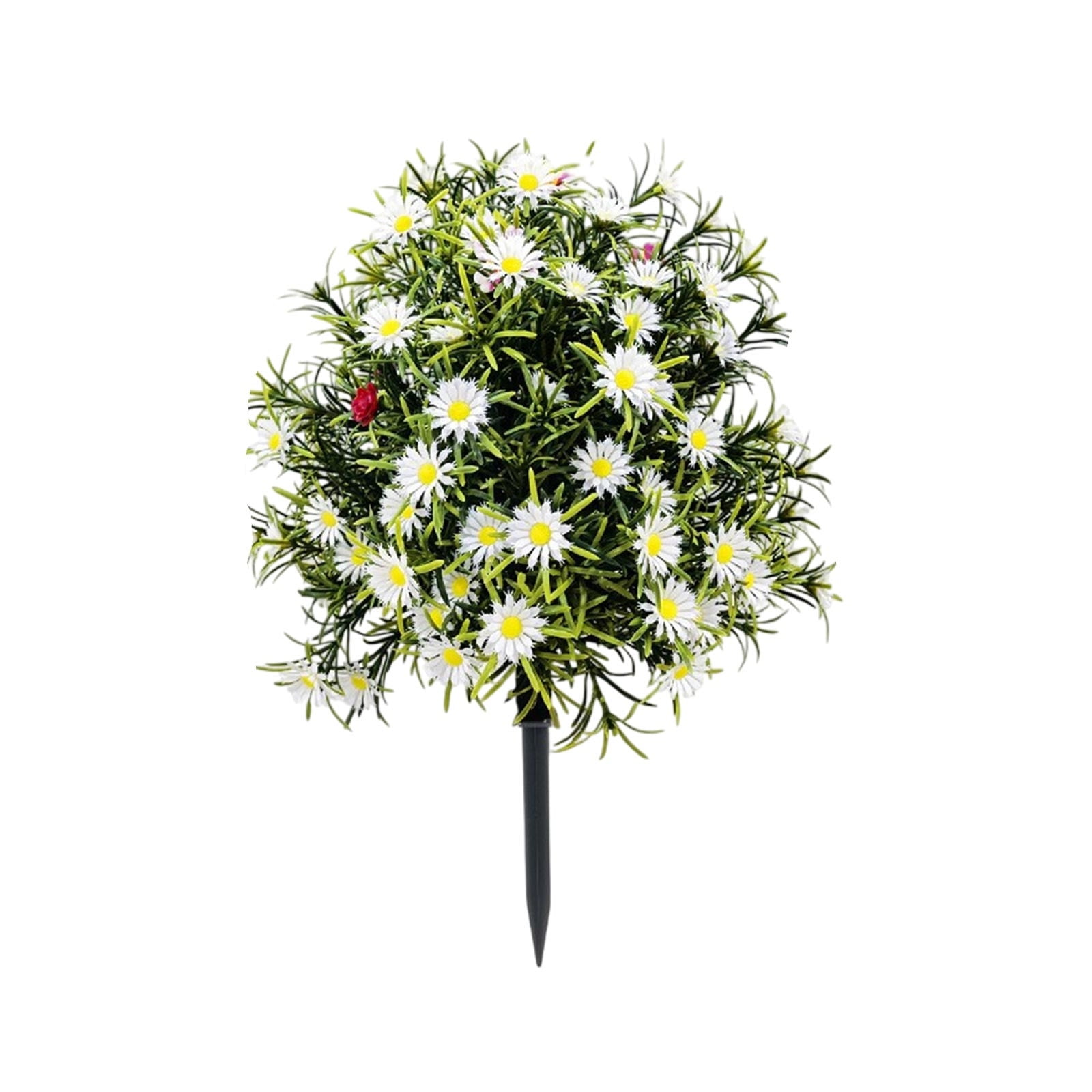 Cinvoph Artificial Plants Outdoor Decoration with Ground Spike for ...