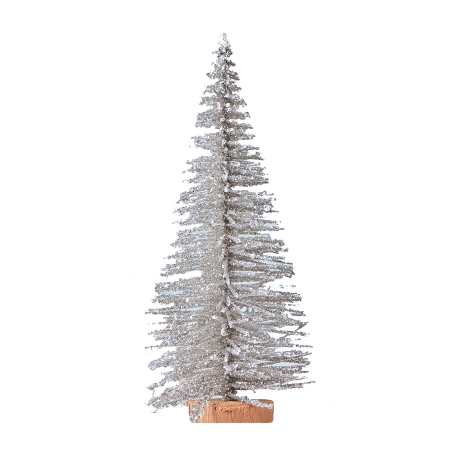 Cinvoph Christmas Needle Tree Decoration Cute Mini Decor for Desktop ...