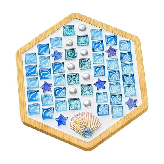 Cinvoph Crafts Drink Coasters Decorative DIY Wooden Table Protection ...