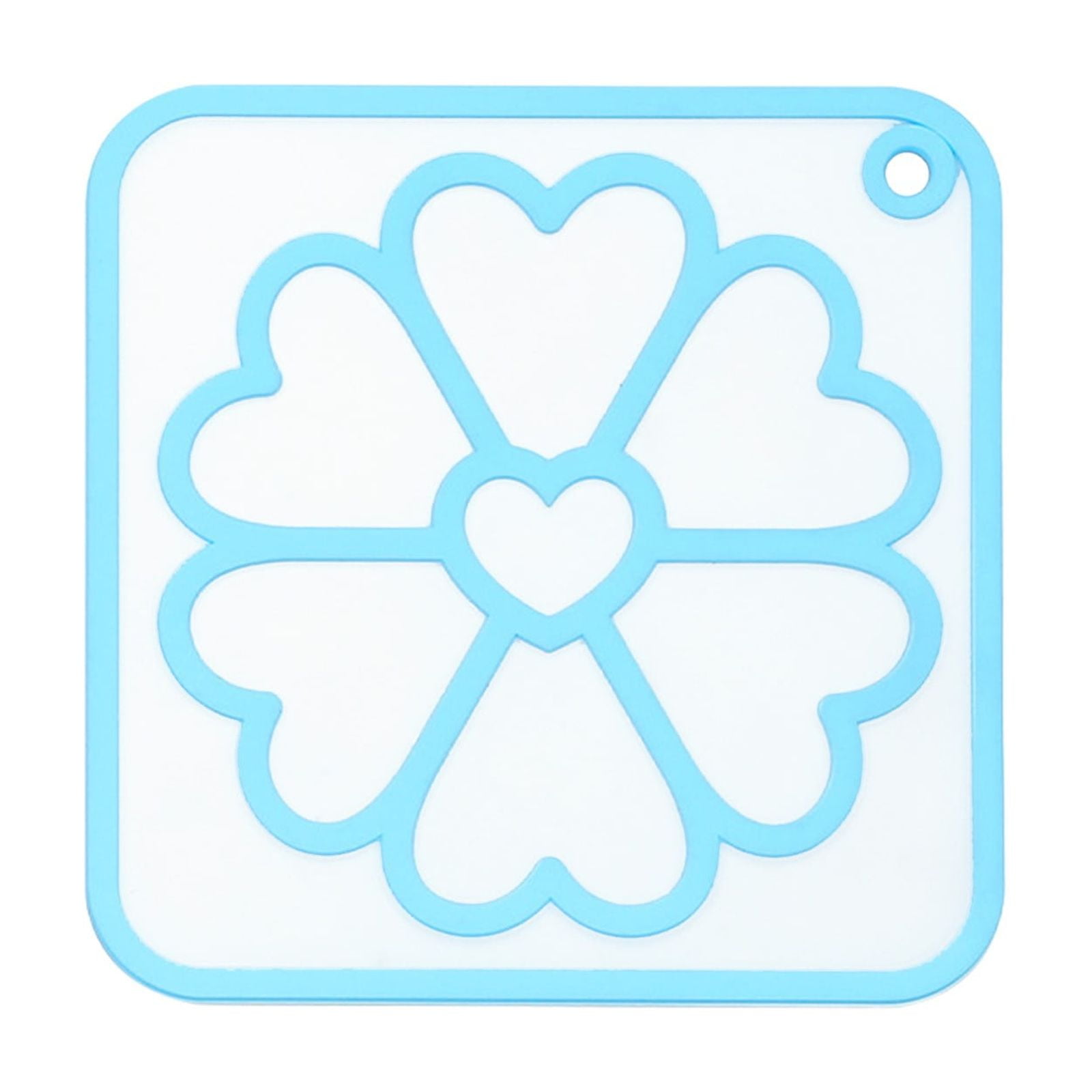 Cinvoph Cup Coasters for Office Home Desk Decorative Flower Shaped Heat ...