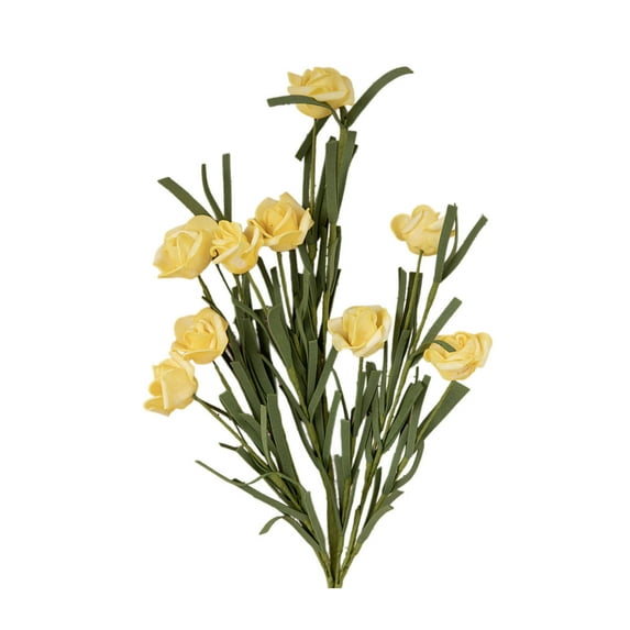 Cinvoph Fake Flower Handheld Wedding Artificial Flower for Home Living ...