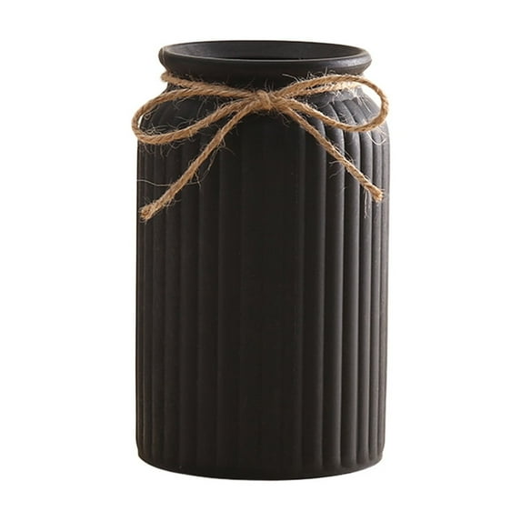 Cinvoph Flower Vase Solid Decorative Vase Rustic Vintage Living Room ...