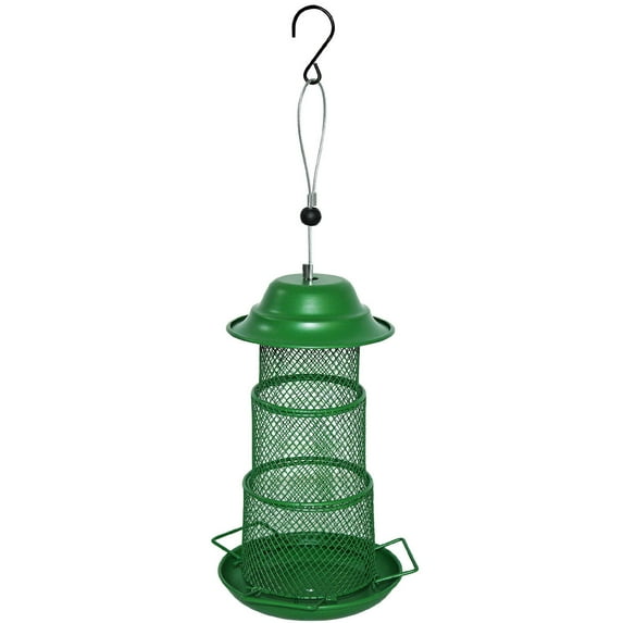 Cinvoph Hanging Bird Feeder Foldable Automatic All Season Birds Food ...
