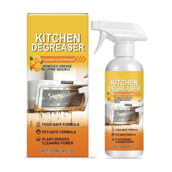 Cinvoph Kitchen Cleaner Spray Multi-purpose Oil Stain Remover,Strong ...