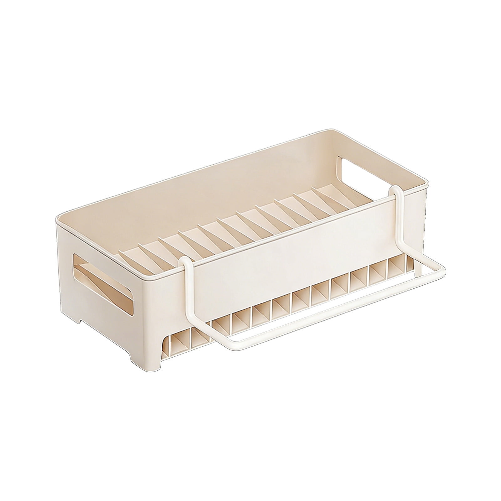 Cinvoph Kitchen Storage Rack With Dishcloth Hook Sink-Side Drying Rack ...