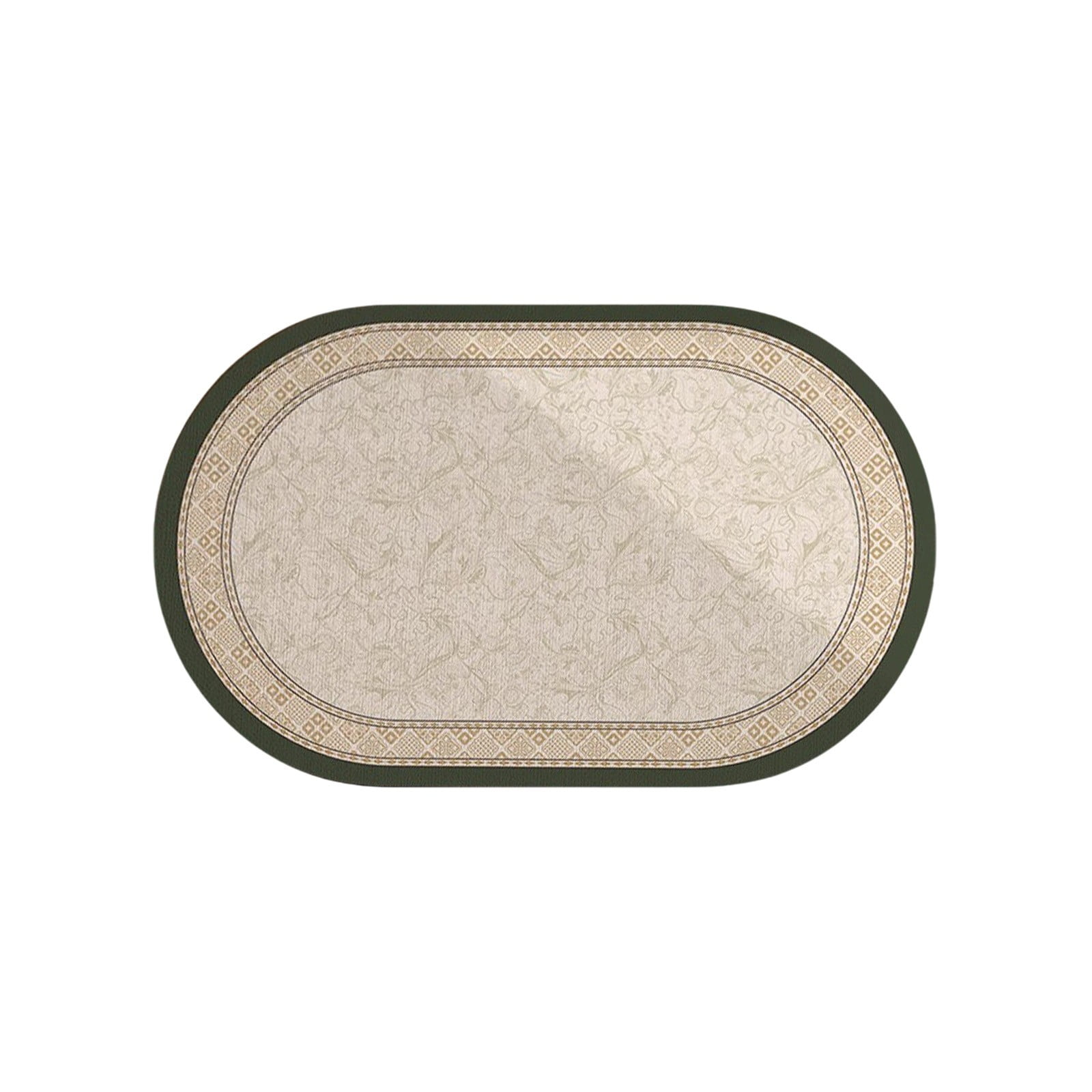 Cinvoph Placemats Elegant Flower Print Table Mats Heat Resistan ...