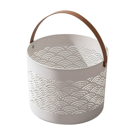 Cinvoph Portable Bath Storage Basket with Handle Multi-Purpose for ...