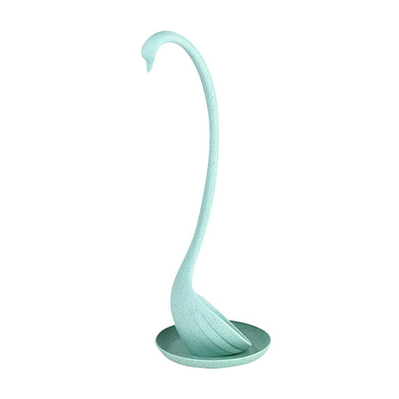 Cinvoph Soup Ladle Decorative Swan Handle Free-Standing Soup Spoon ...