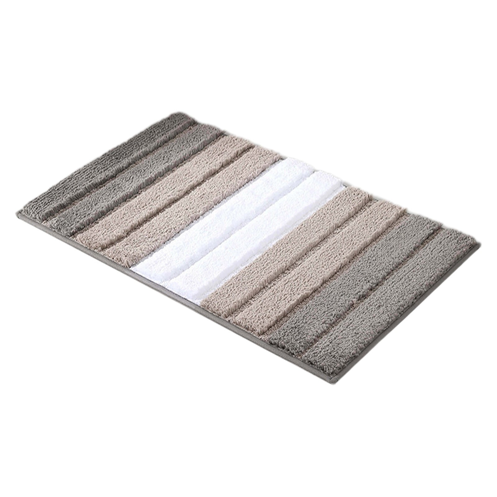 Cinvoph Velvet Floor Mat Non Slip Absorbent Bath Rug Decorative Soft ...