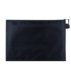 Uxcell B6 File Document Pockets Bill Pouch Mesh Zipper Bags, White 3 ...