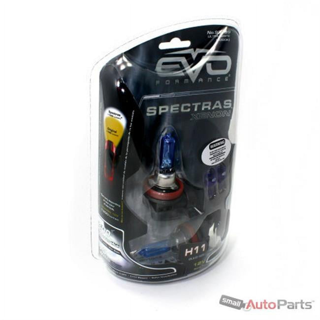 Cipa-Evo Formance Ultra-White H11 Spectras Xenon Bulbs - Pair - Walmart.com