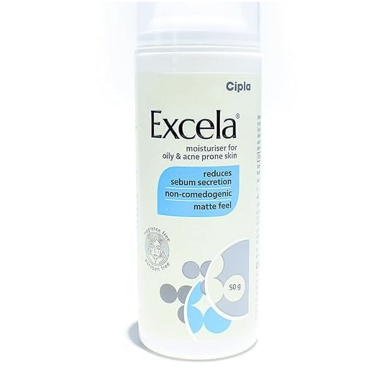 Cipla Excela Moisturiser | Oily & Acne Prone Skin | Reduces Sebum ...