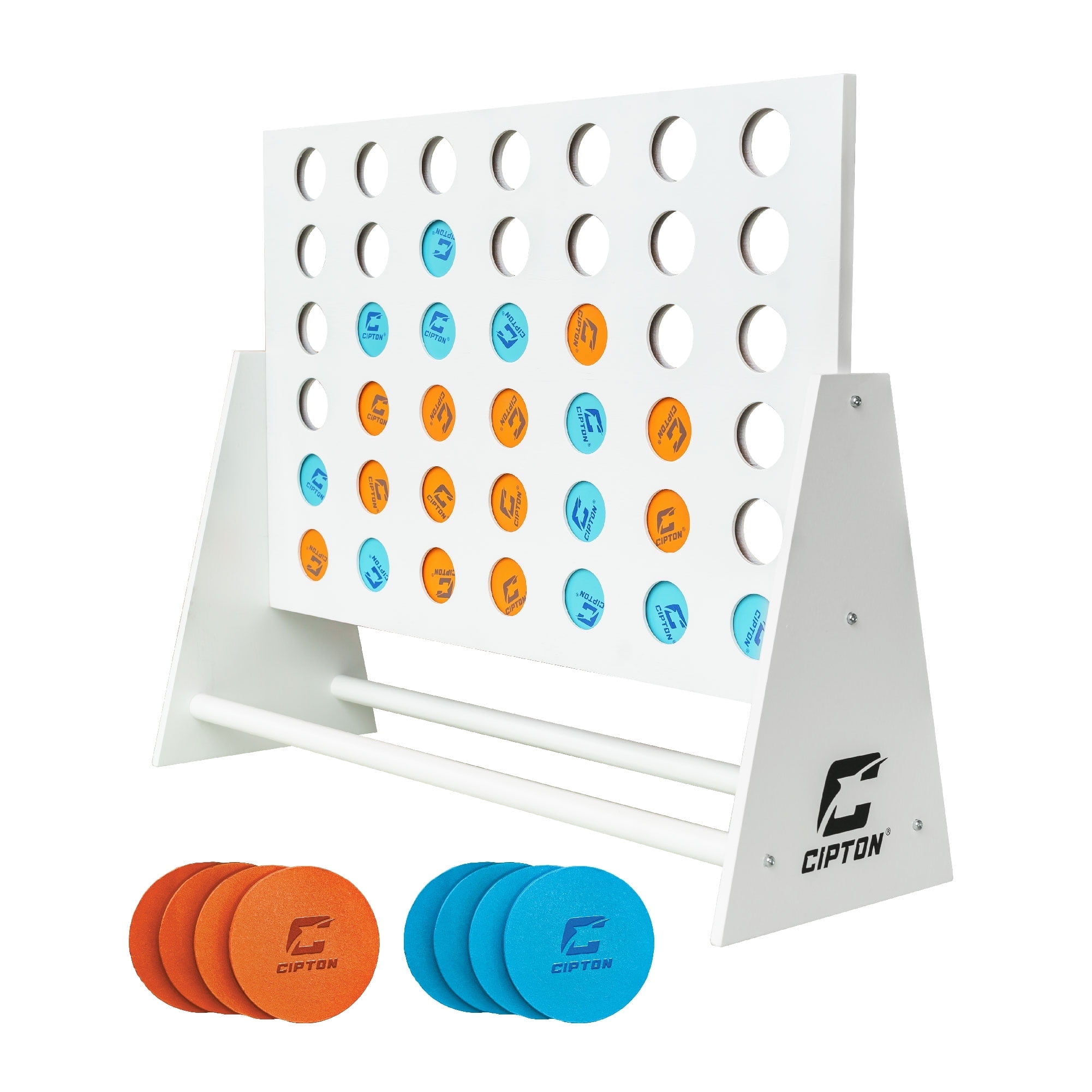 Cipton Giant Connect Four - Perfect for Family Lawn Games, Indoor and ...