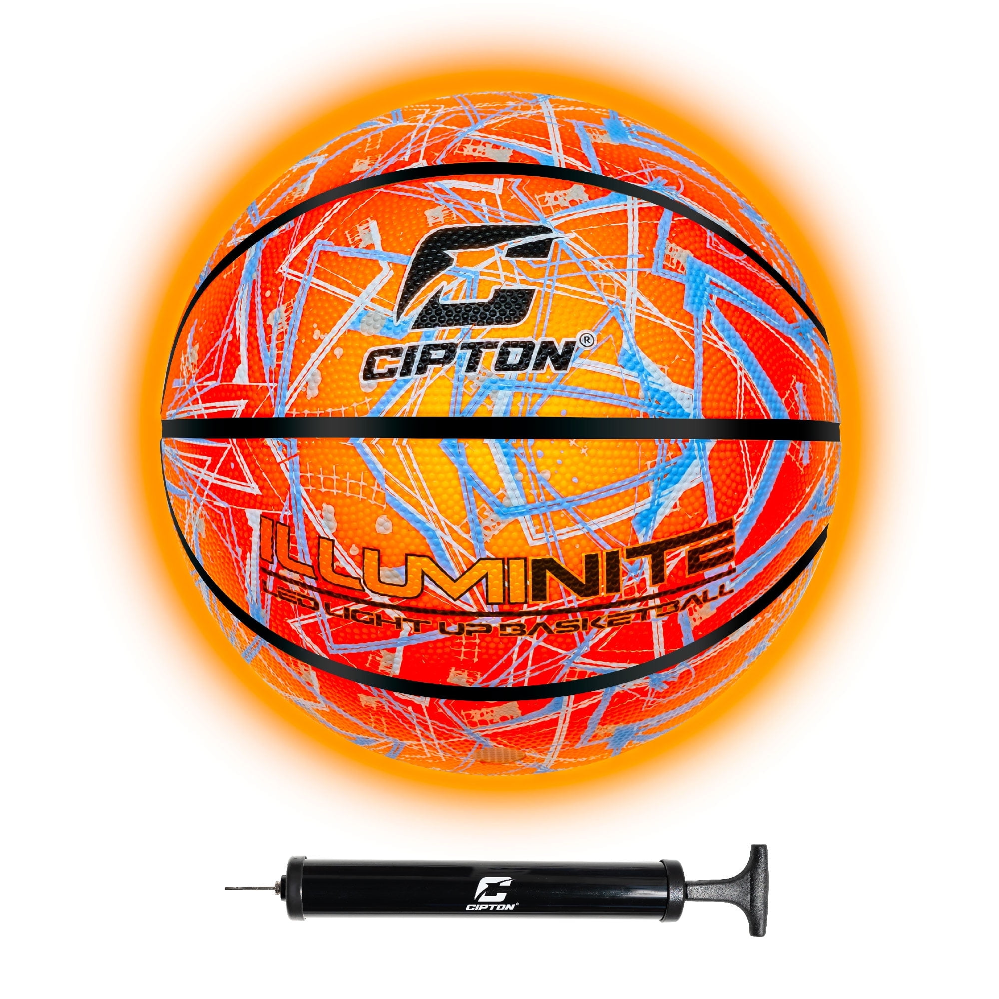 Cipton Light Up Rubber Basketball, Official Size 29.5 Inch, LED ...