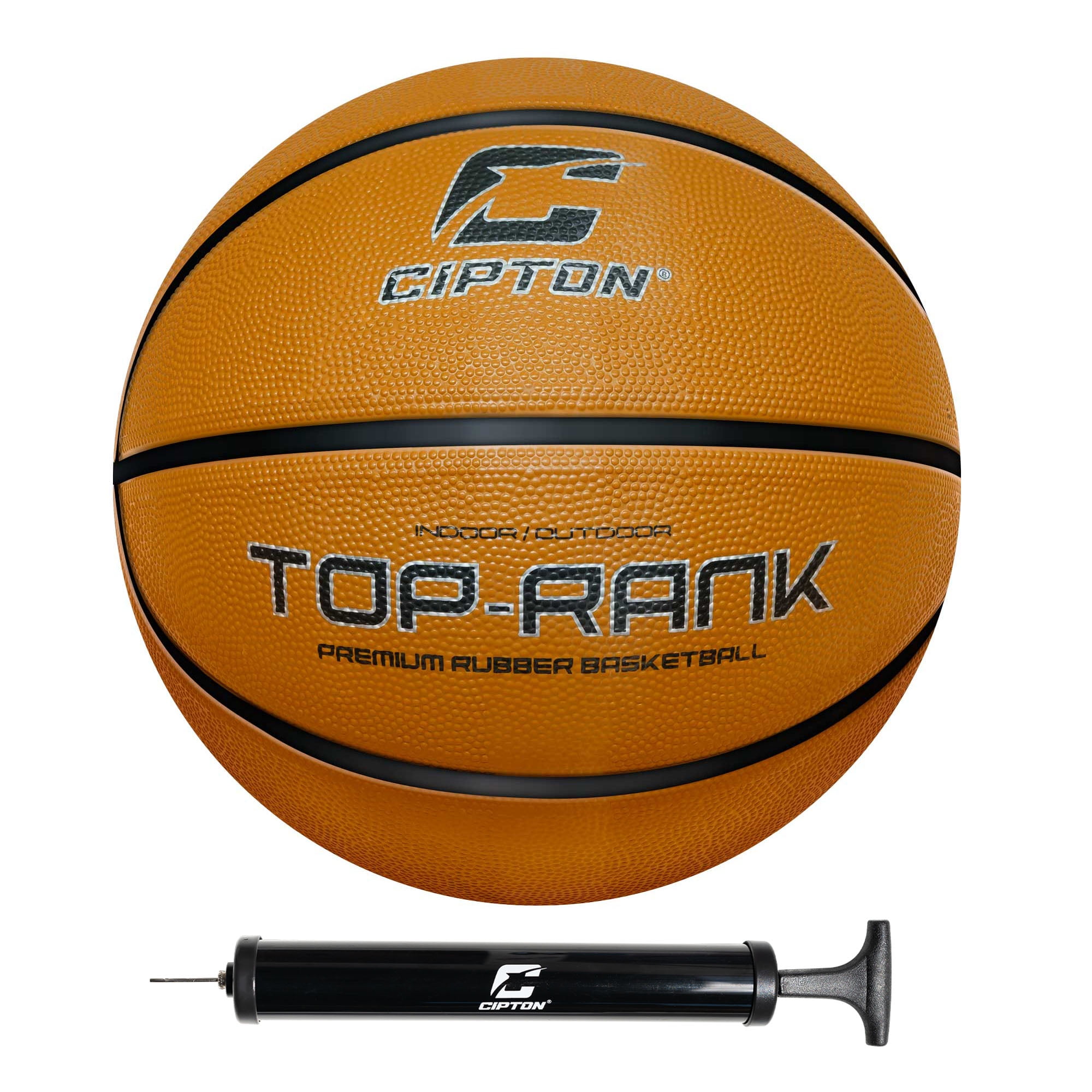 Cipton Top Rank 29.5 Inch Basketball Official Size Rubber Basketball ...