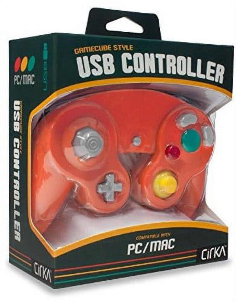 CirKa Premium GameCube USB Controller - Crimson Red for PC - Walmart.com