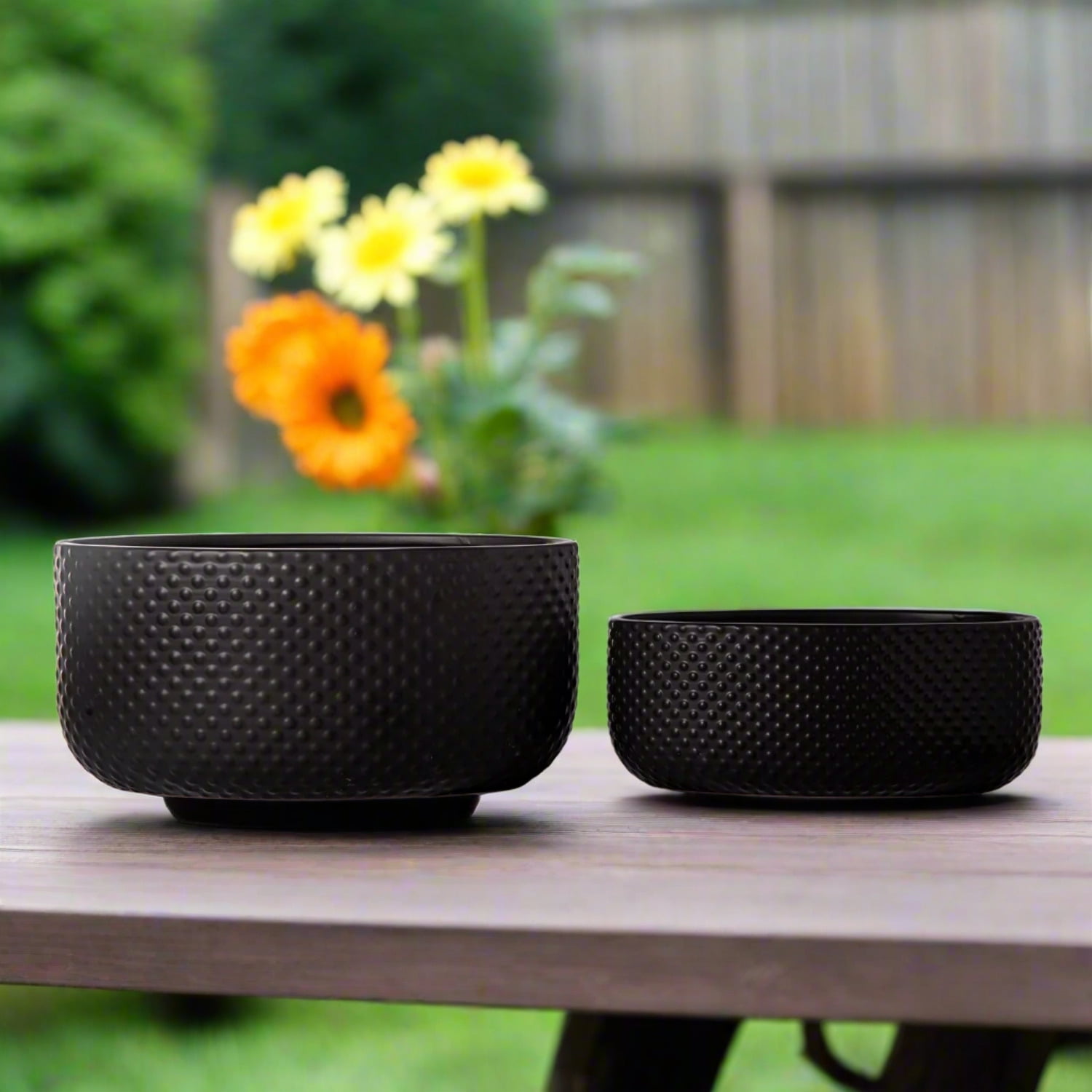 Circa Ceramic Oval Pot Collection (Set of 2) - Walmart.com