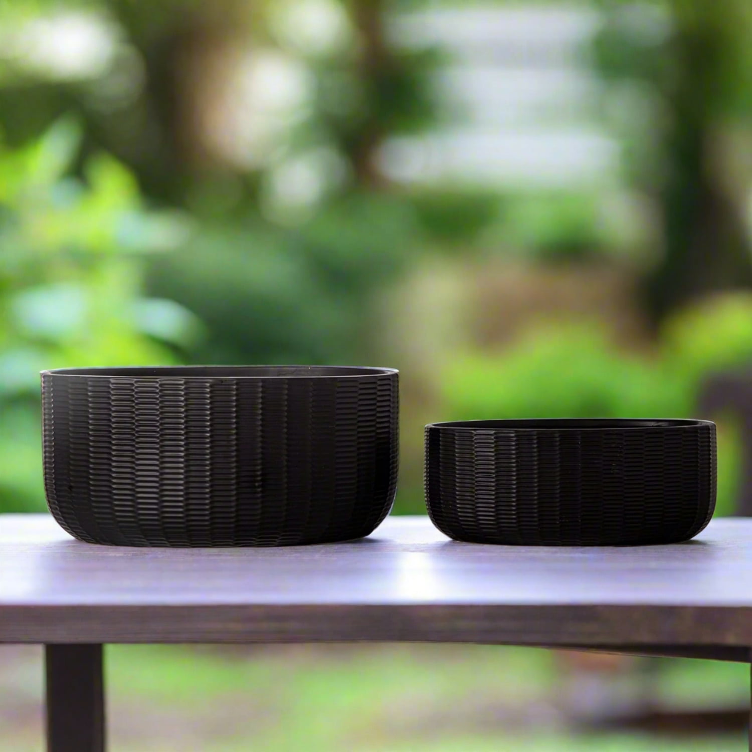 Circa Ceramic Oval Pot Collection (Set of 2) - Walmart.com