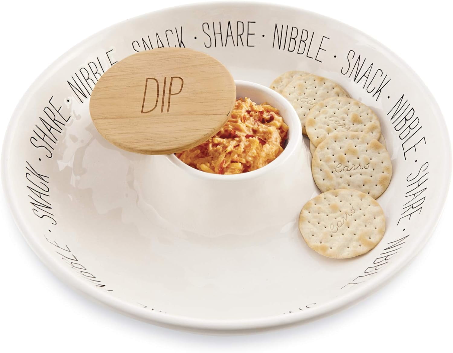 Circa Chip N Dip Set (Bistro Chip n' Dip Server) - Walmart.com