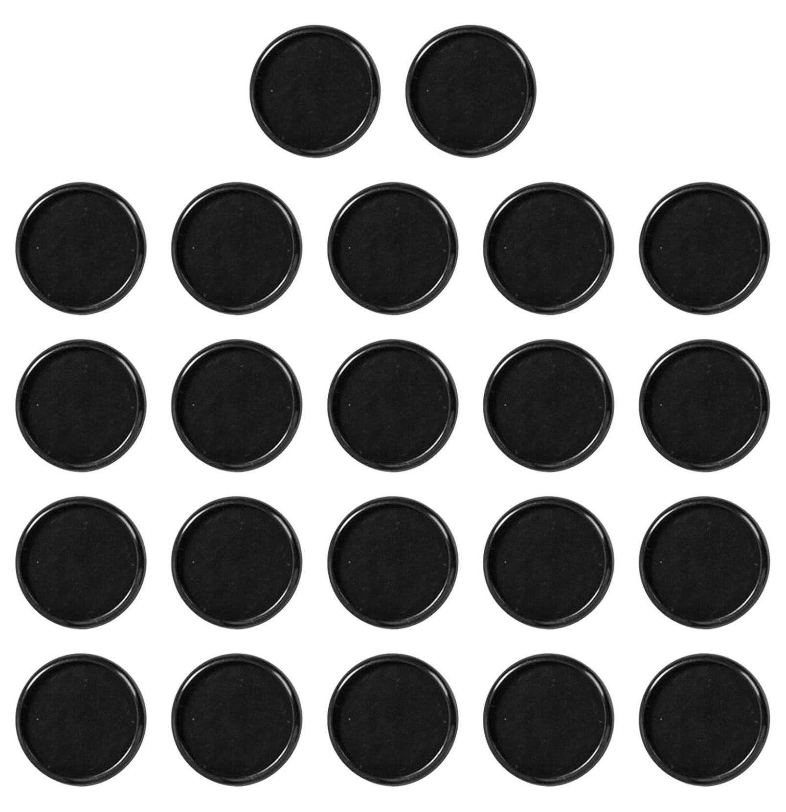 Circa Discs Binder Rings for Discbound Notebooks System, 22 Pack, Black ...