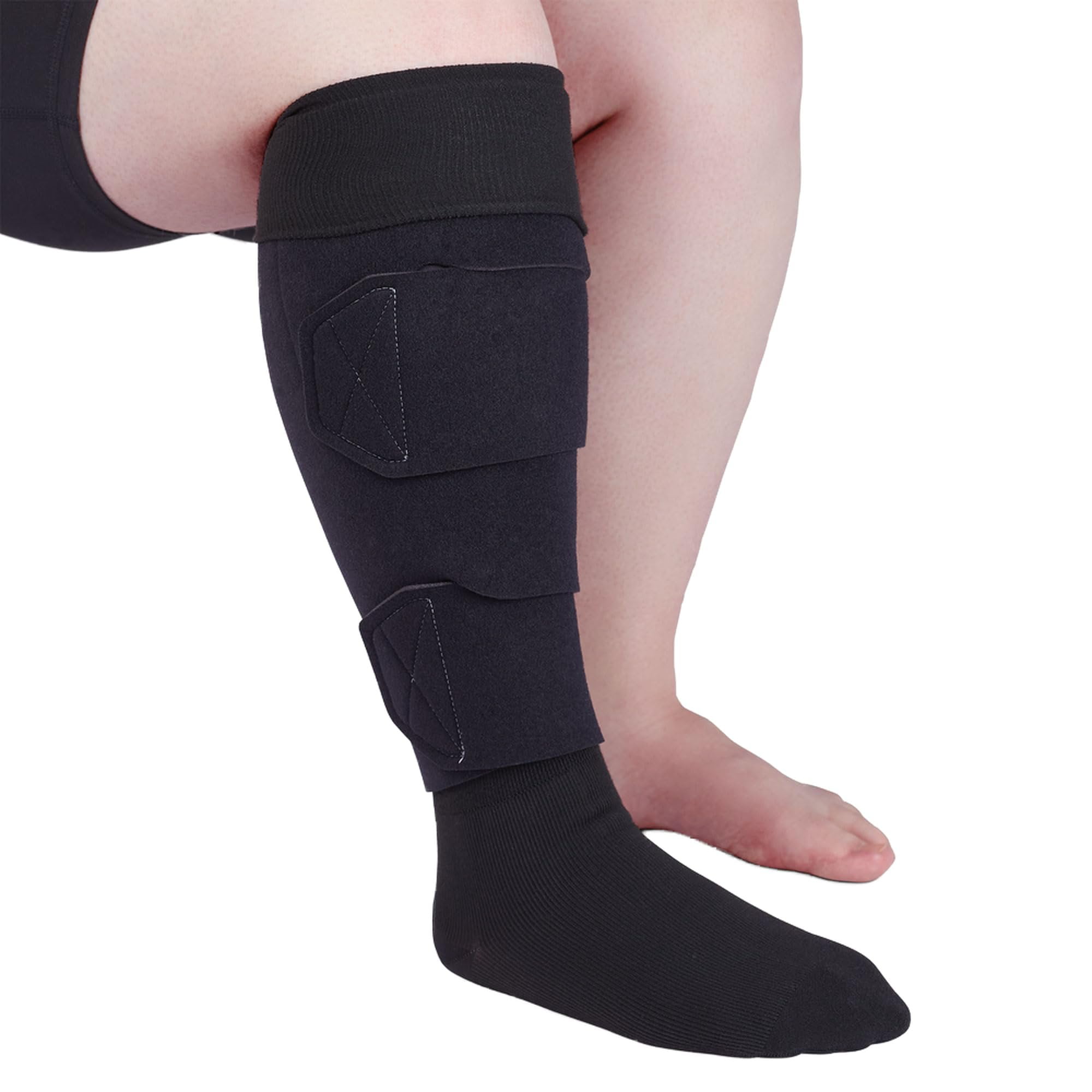 Circaid Juxtalite HD Compression Wrap - 20-50 mmHg Long Black Small - Walmart.com