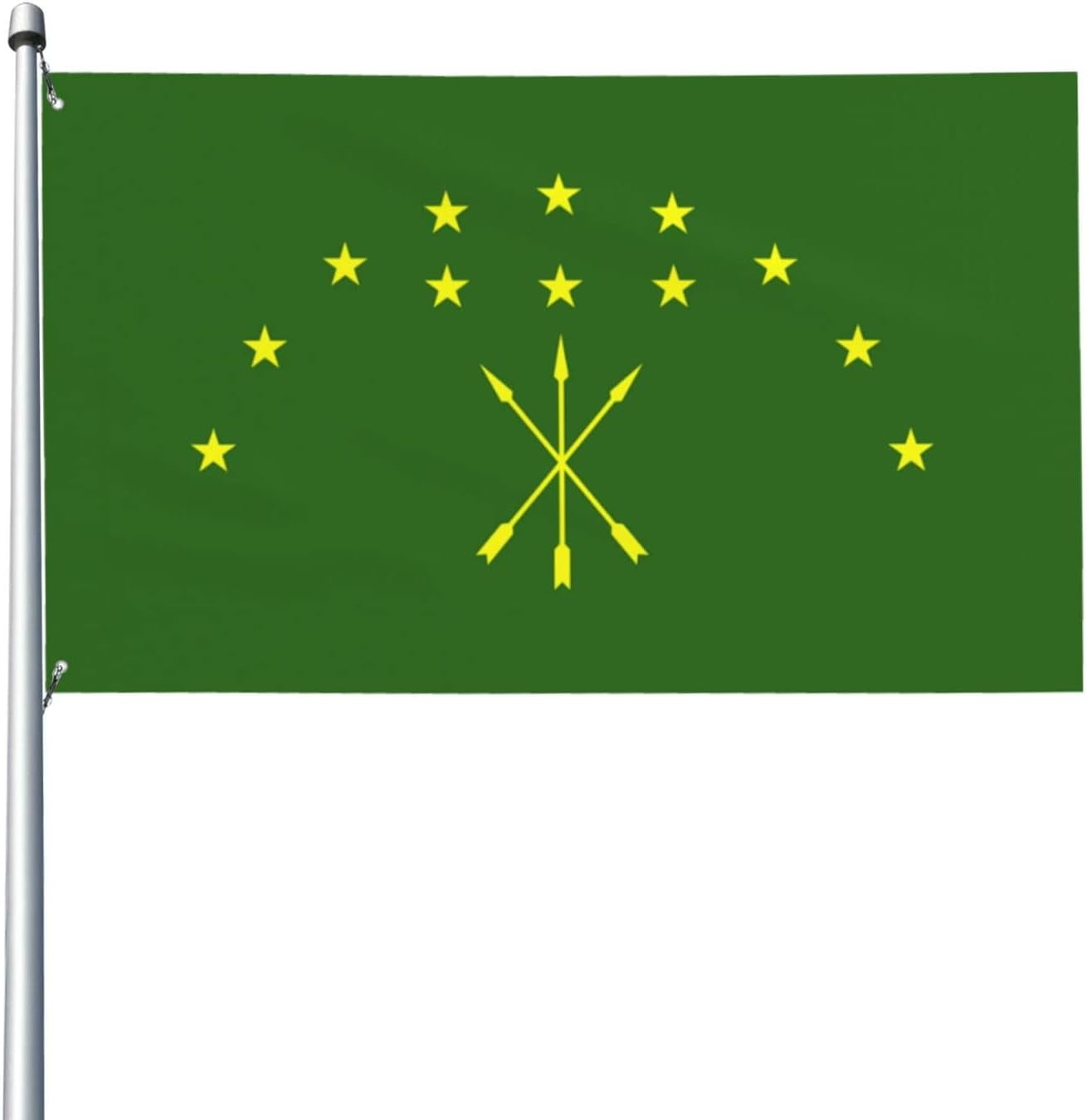 Circassian Flag Flag 3x5 Ft UV Resistant Durable Quality Decoration ...