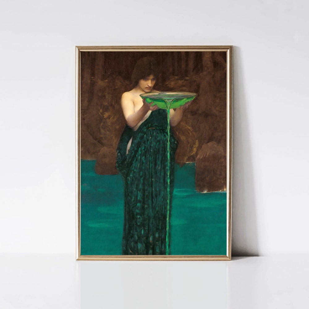 Circe Invidiosa By John William Waterhouse, Pre-Raphaelite Art Print ...