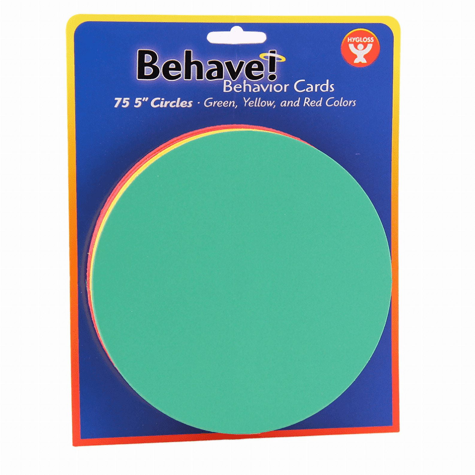 Circle Behavior Cards (75 Piece Set) - Walmart.com