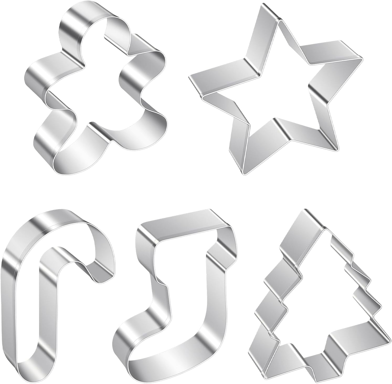 Circle Biscuit Cutter Set –Stainless Steel Baking Supplies for ...