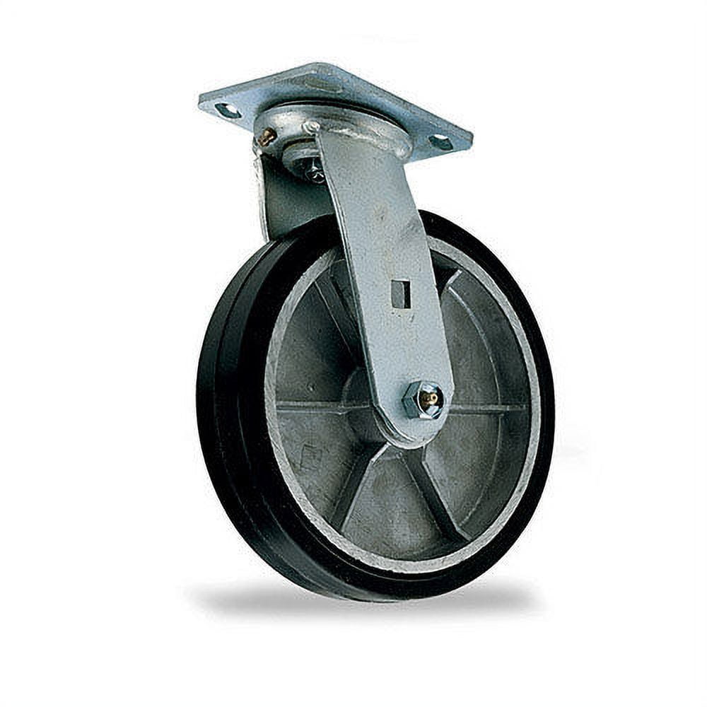 Circle Caster Engineering 14088070I Mold-On Casters, 8"Dia.X2"W Wheel ...