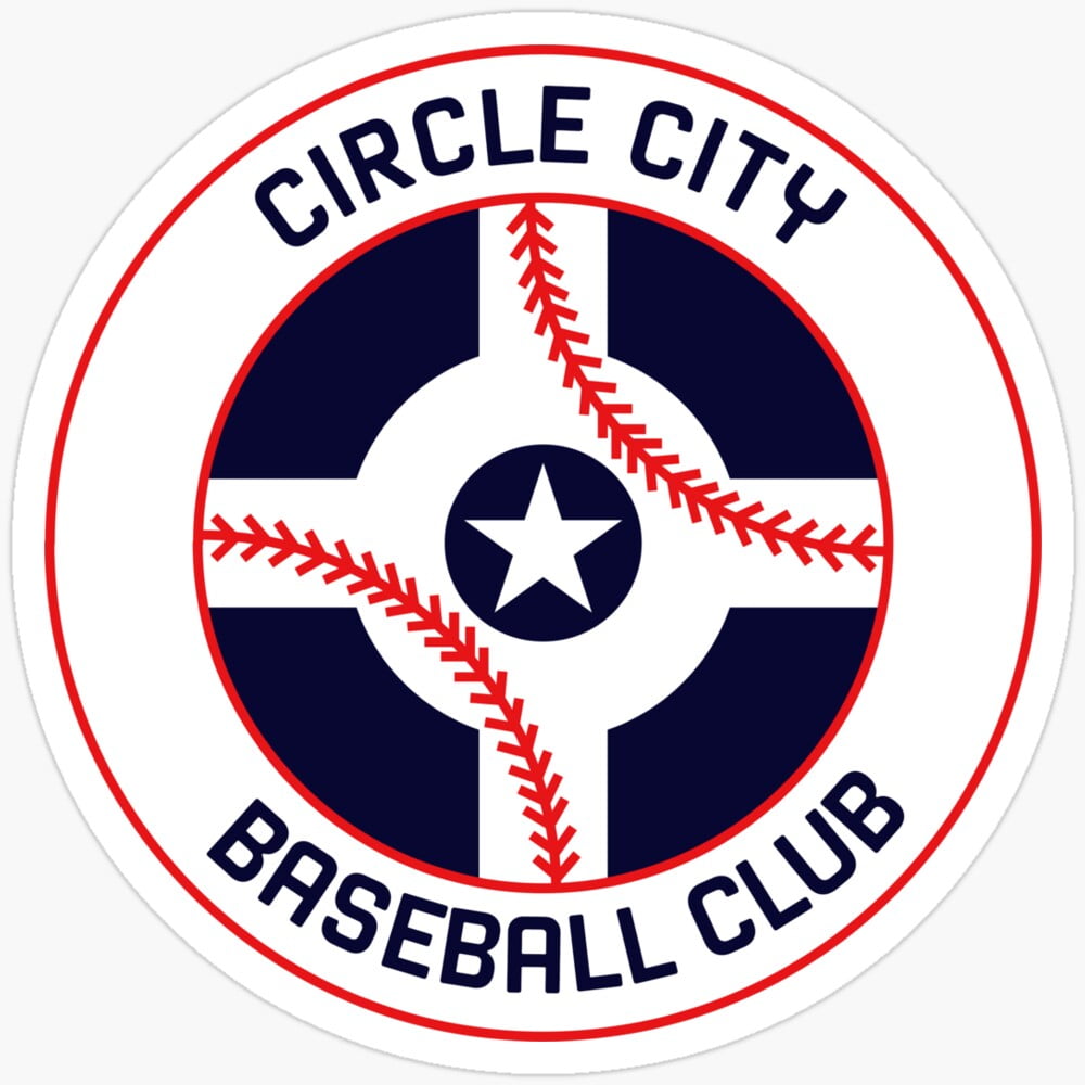 Circle City Baseball Club Sticker Phone Decal Water Bottle Stickers Car ...