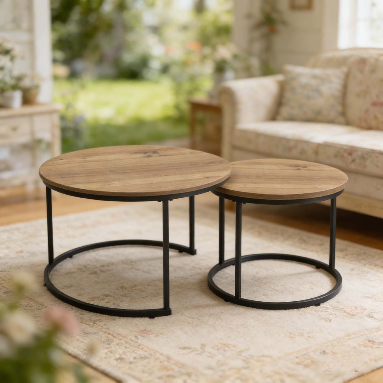 Circle Coffee Table Small Round Coffee Table Mesitas Para Sala Circle ...