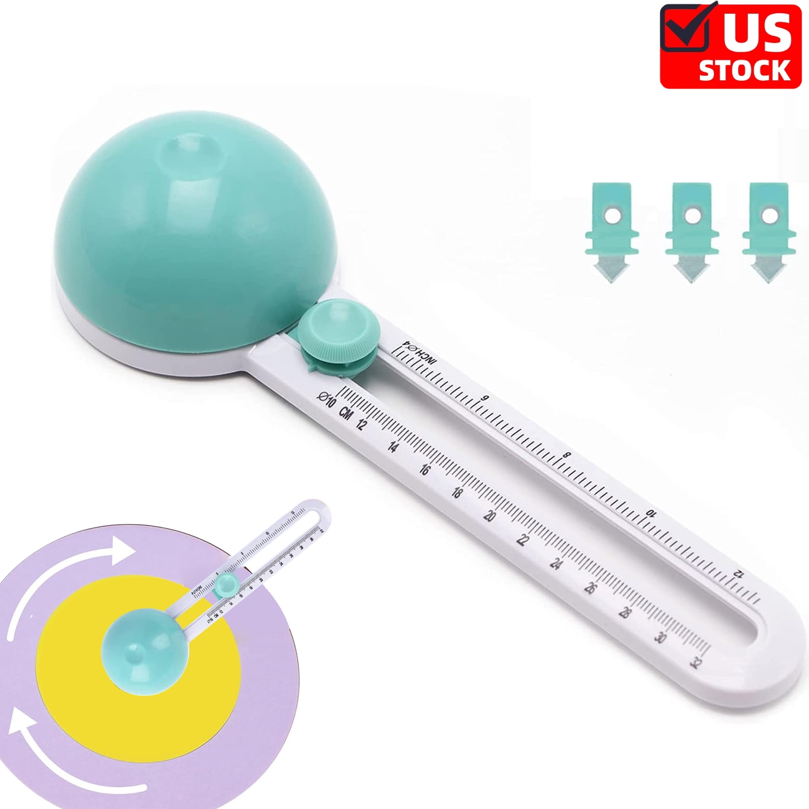 Circle Cutter, Paper Circle Cutter, Craft Circles Cutters for Crafts ...