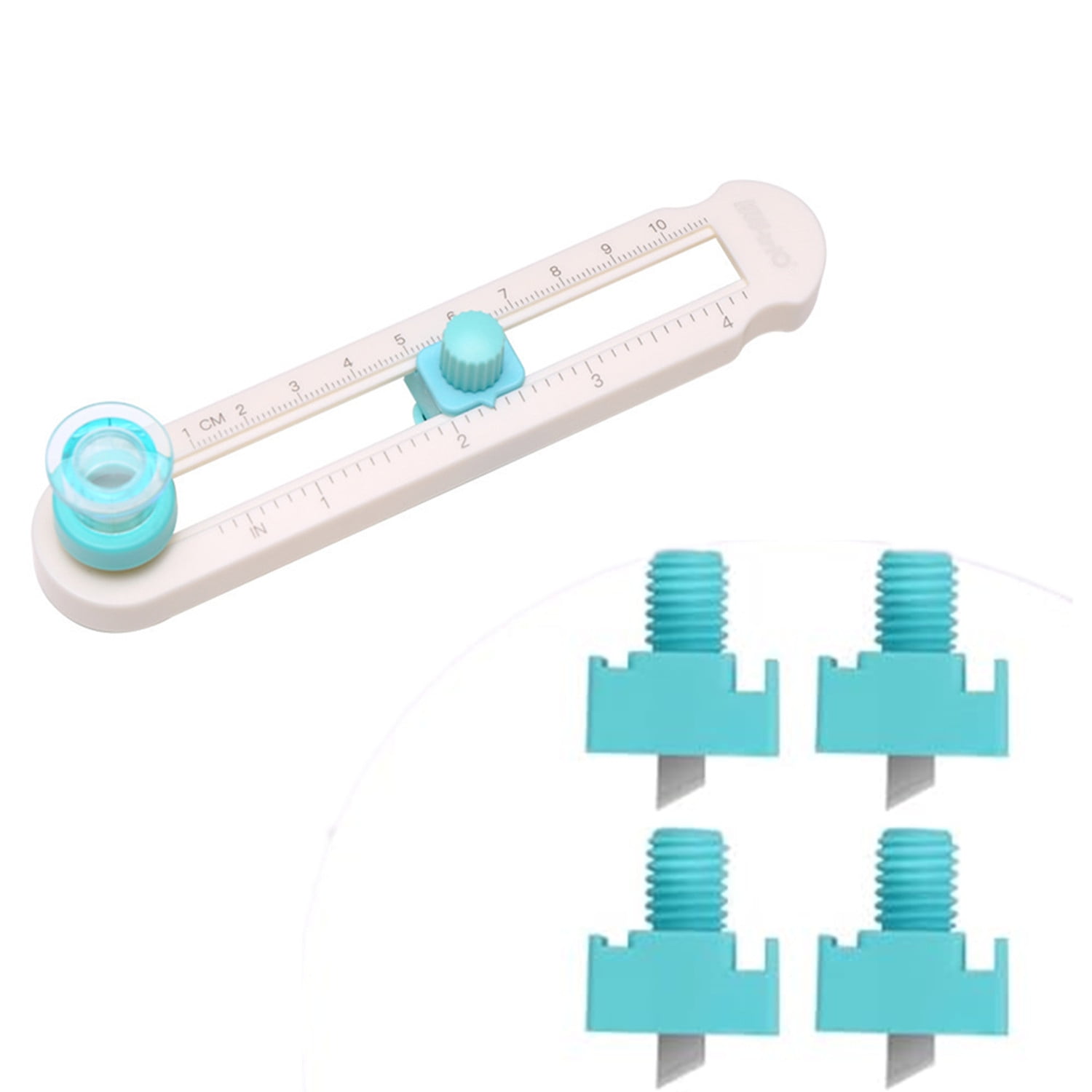 Circle Cutter, Circle Paper Cutter with 4PCS Replacement Blades ...