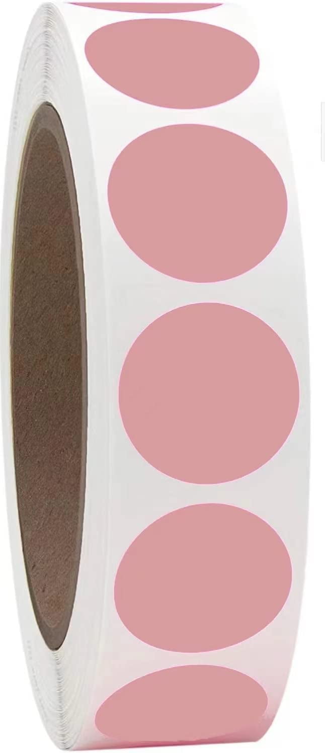 Circle Dot Stickers Color Coding Labels, 3000PCS(6 Rolls,500 Labels ...