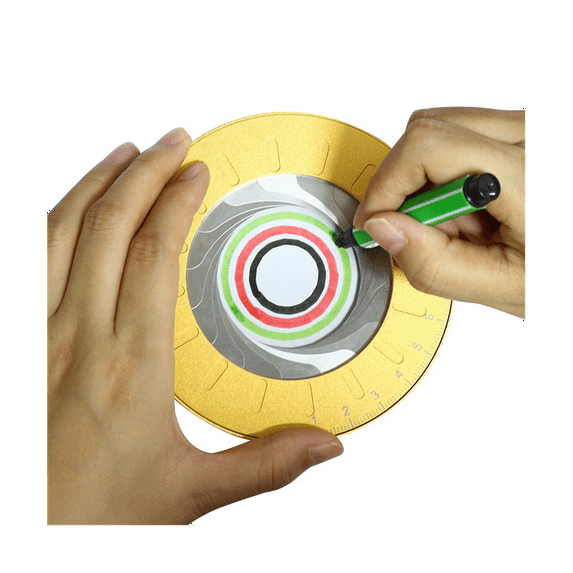 Circle Drawing Tool Adjustable Measuring Drawing Tool Plotting Ruler ...