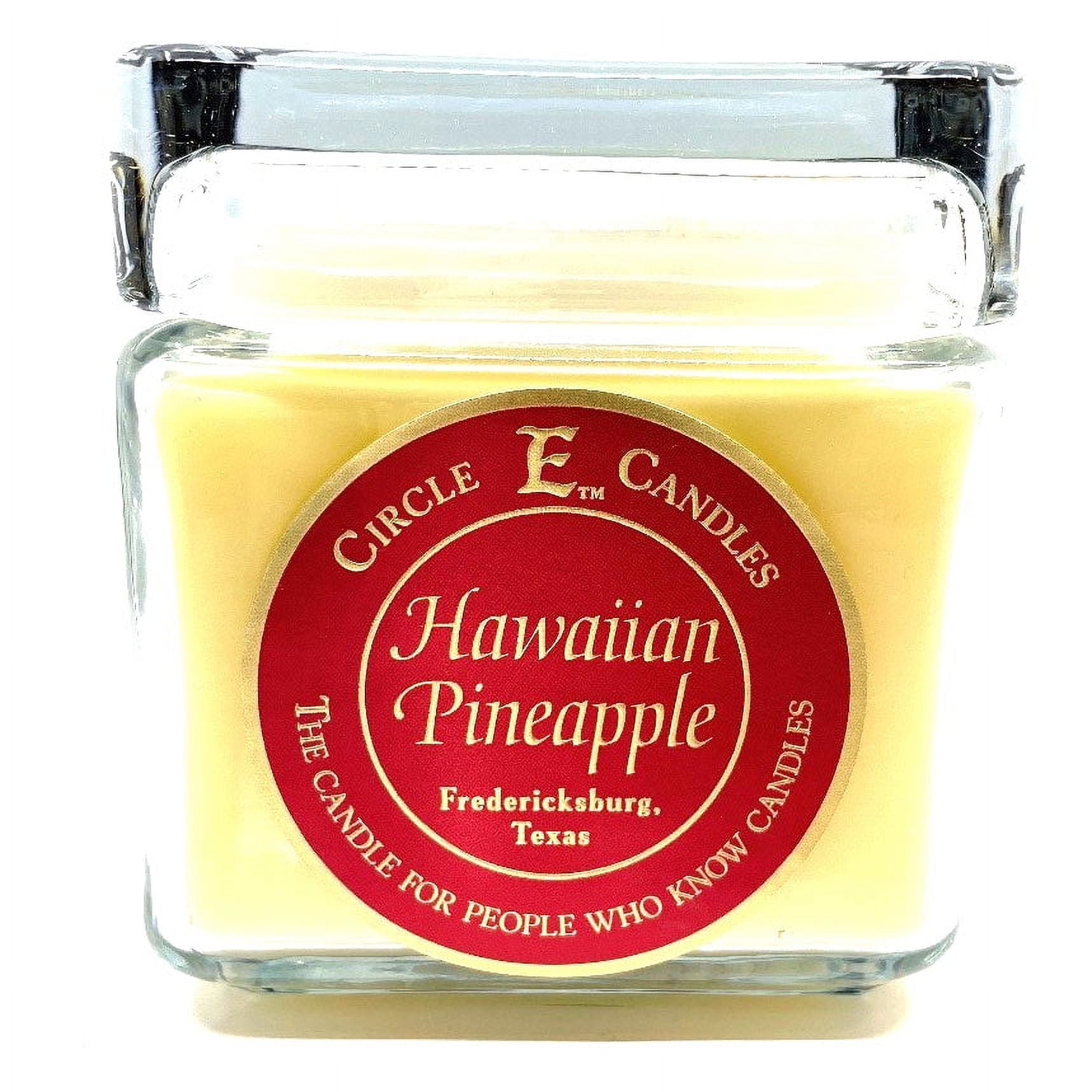 Circle E Candles, Tranquility Aesthetic, Hawaiian Pineapple Scent ...