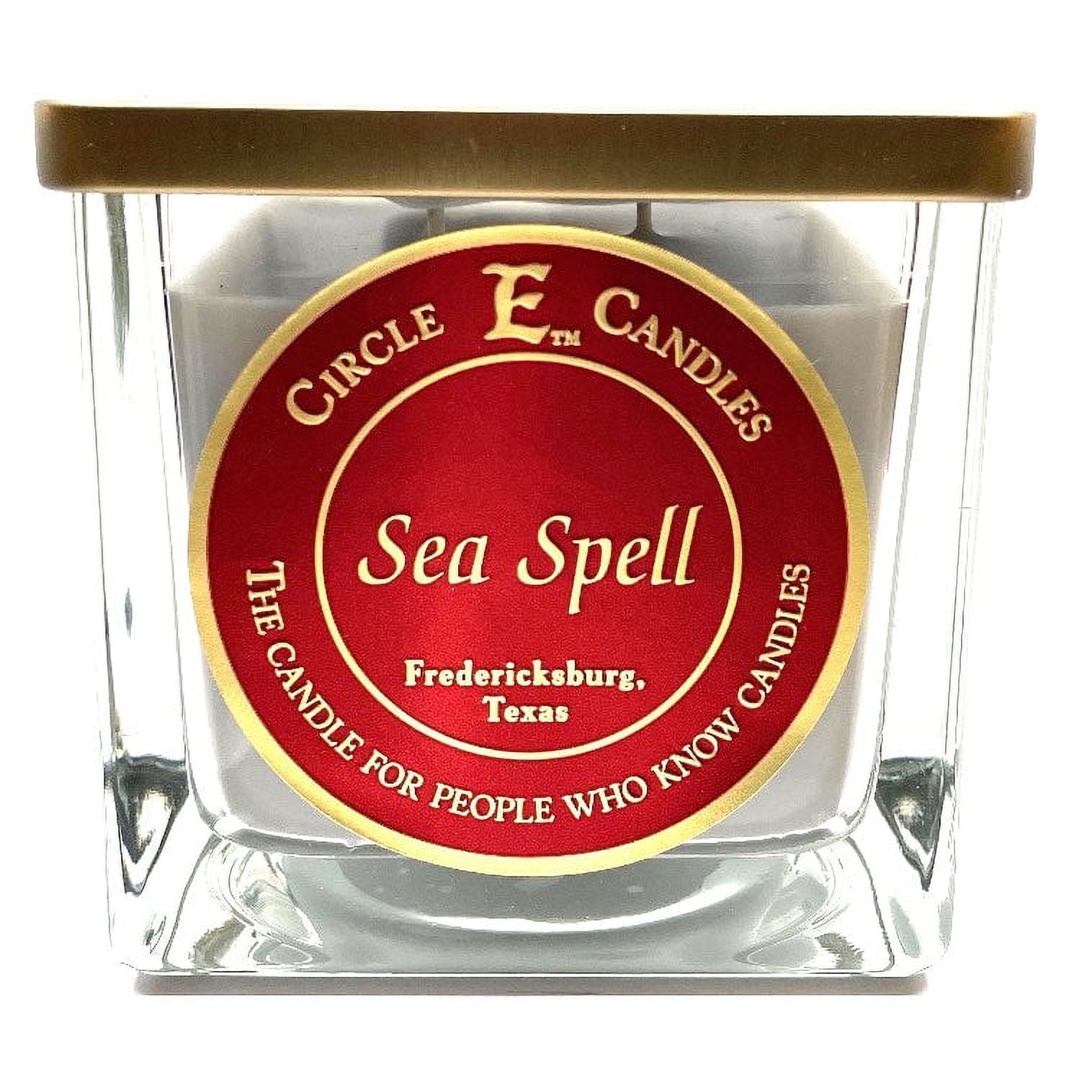 Circle E Candles, Sea Spell Scent, Large Size Jar Candle, 43oz, 4 Wicks ...