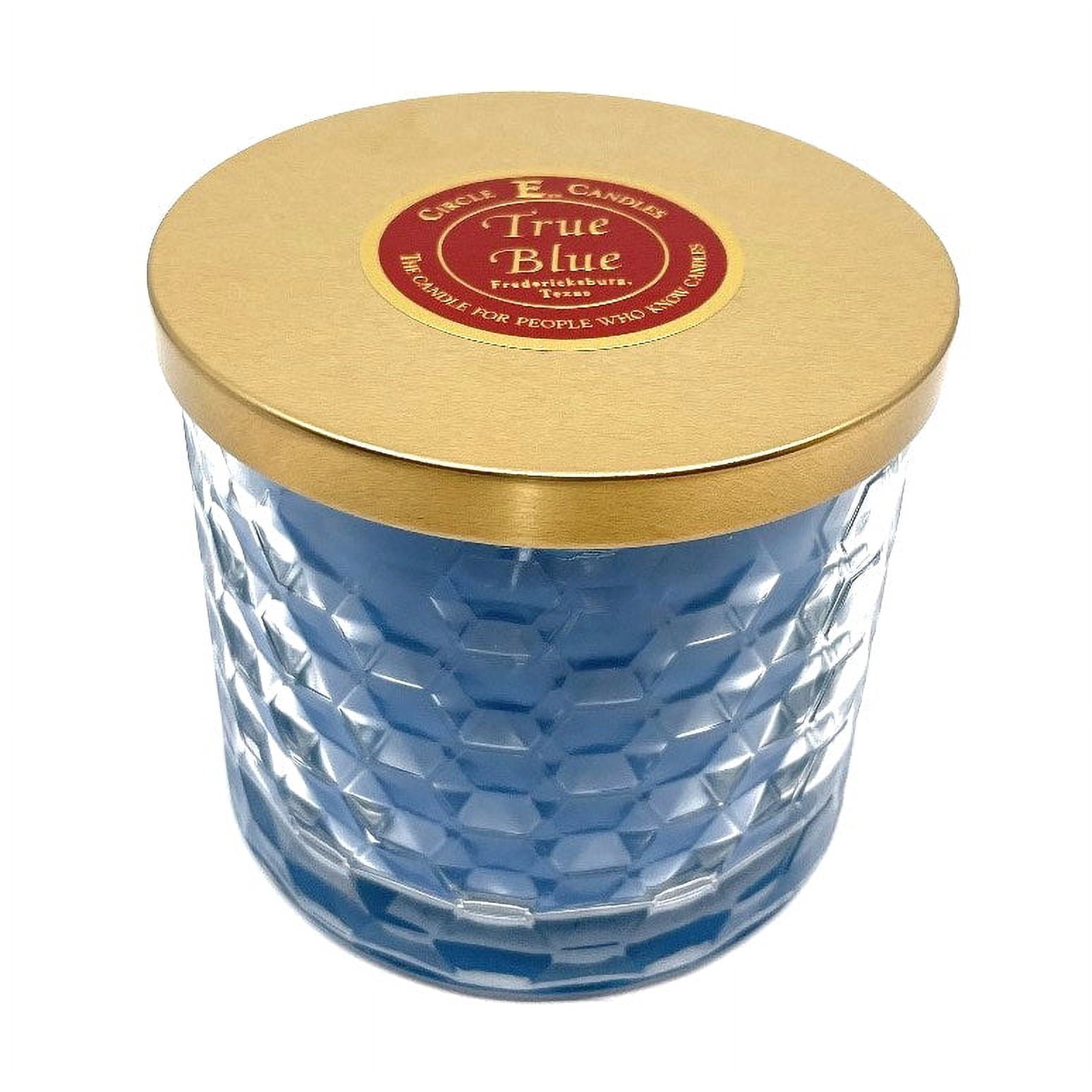 Circle E Candles, True Blue Scent, Medium Size Jar Candle, 17oz, 2 ...