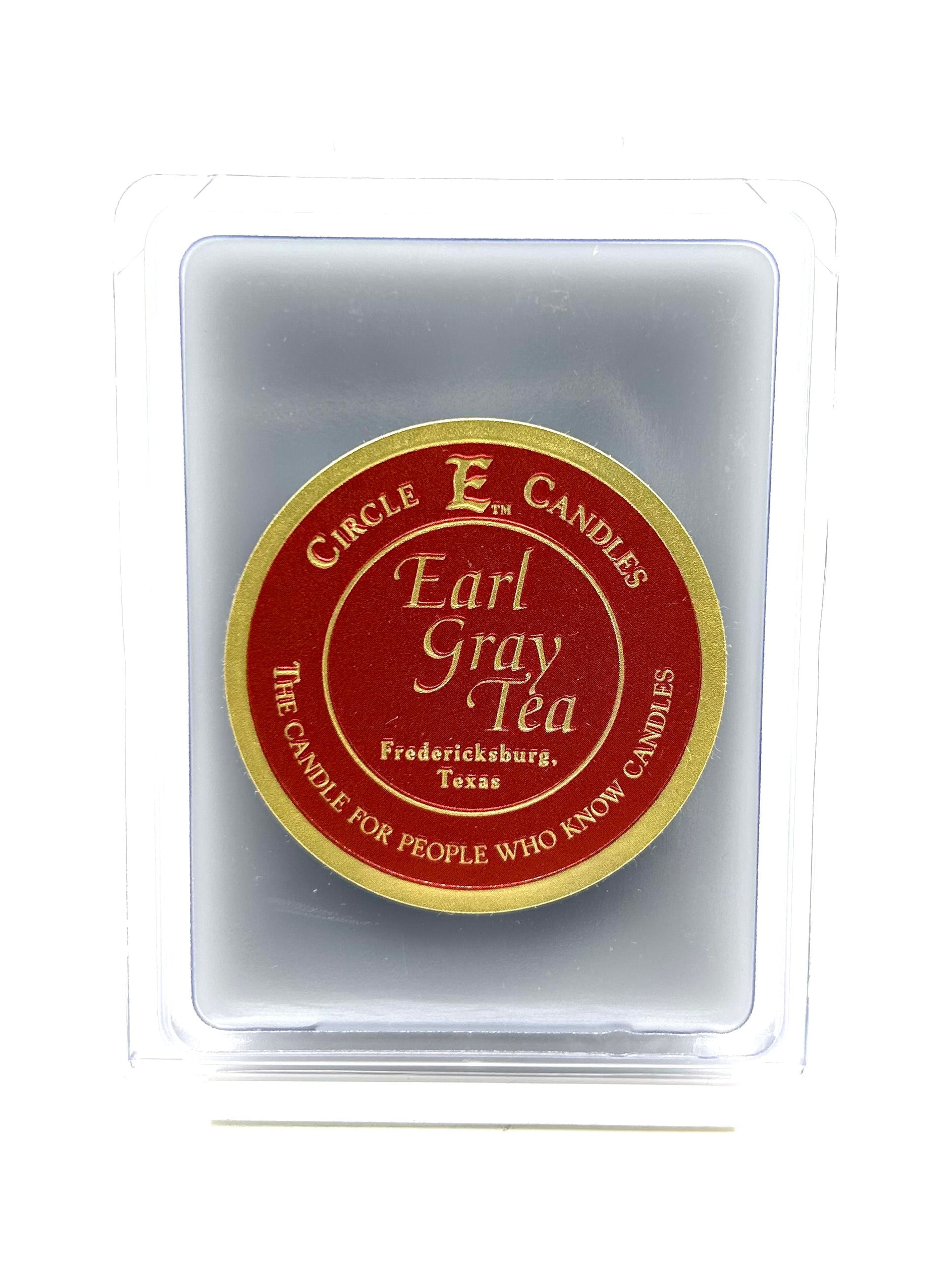 Circle E Candles Wax Melt Tart, Earl Gray Tea Scent, Pack of 6 Tarts ...