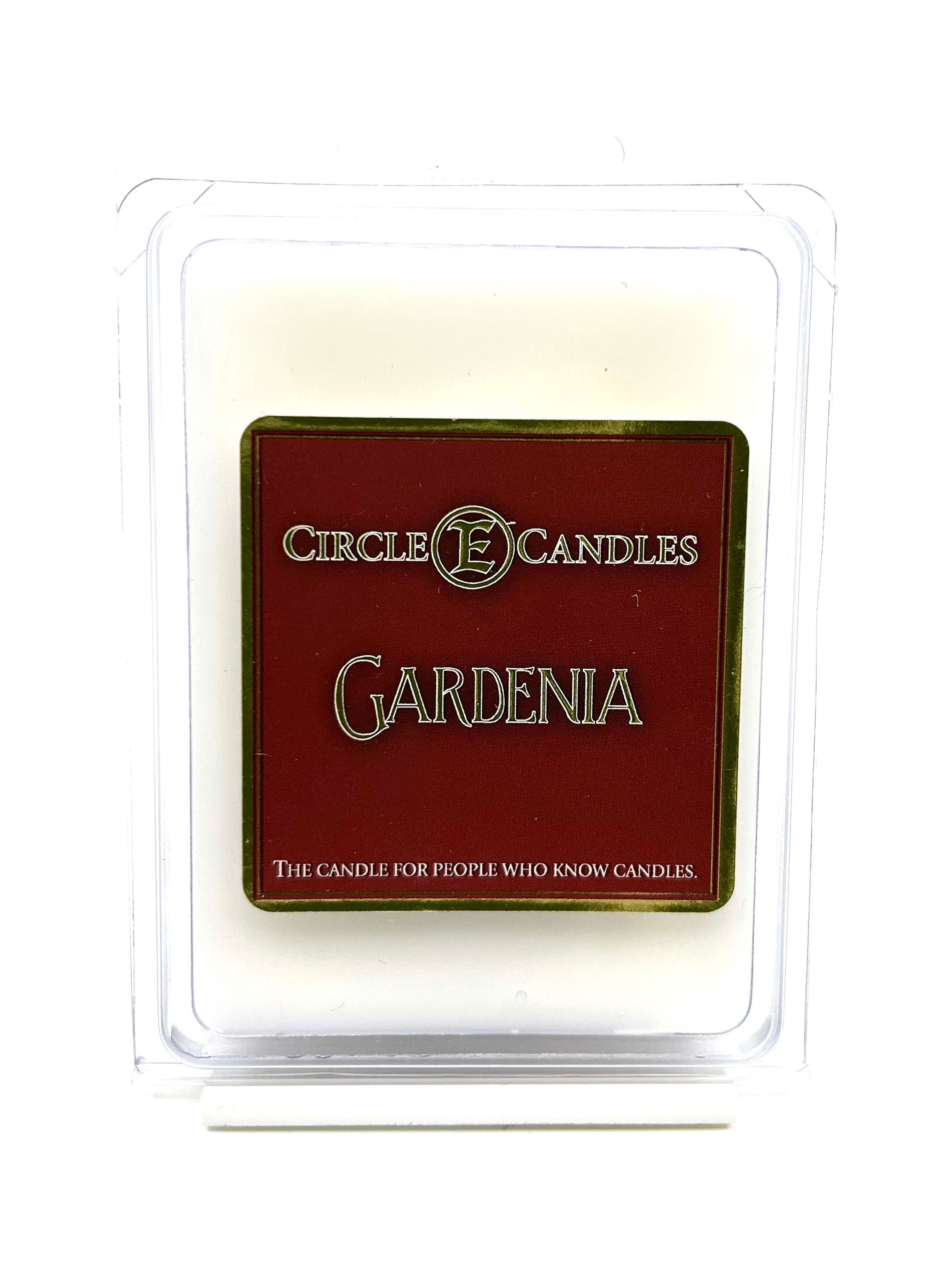 Circle E Candles Wax Melt Tart, Gardenia Scent, Pack of 6 Tarts, Extra ...