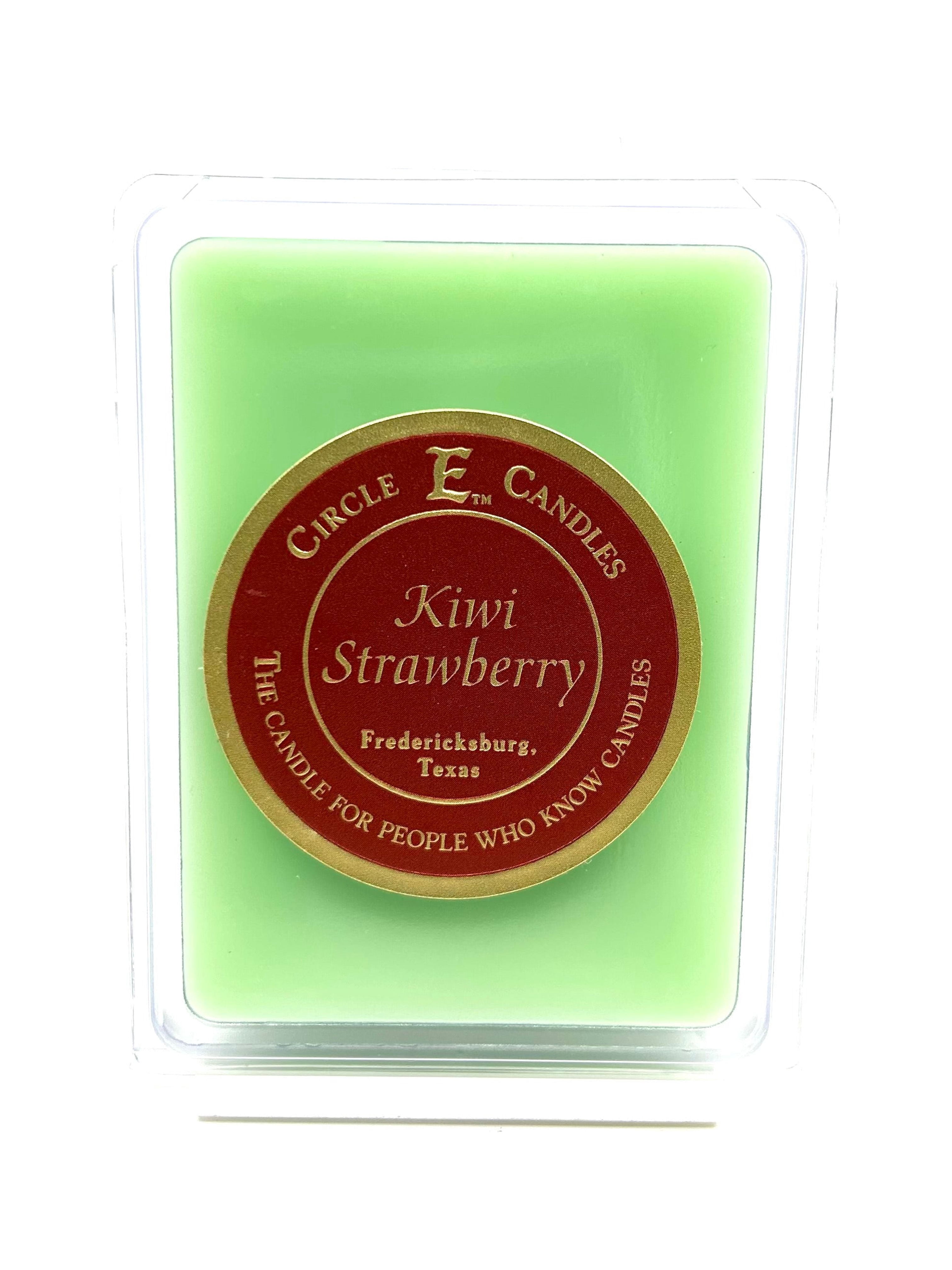 Circle E Candles Wax Melt Tart, Kiwi Strawberry Scent, Pack of 6 Tarts ...