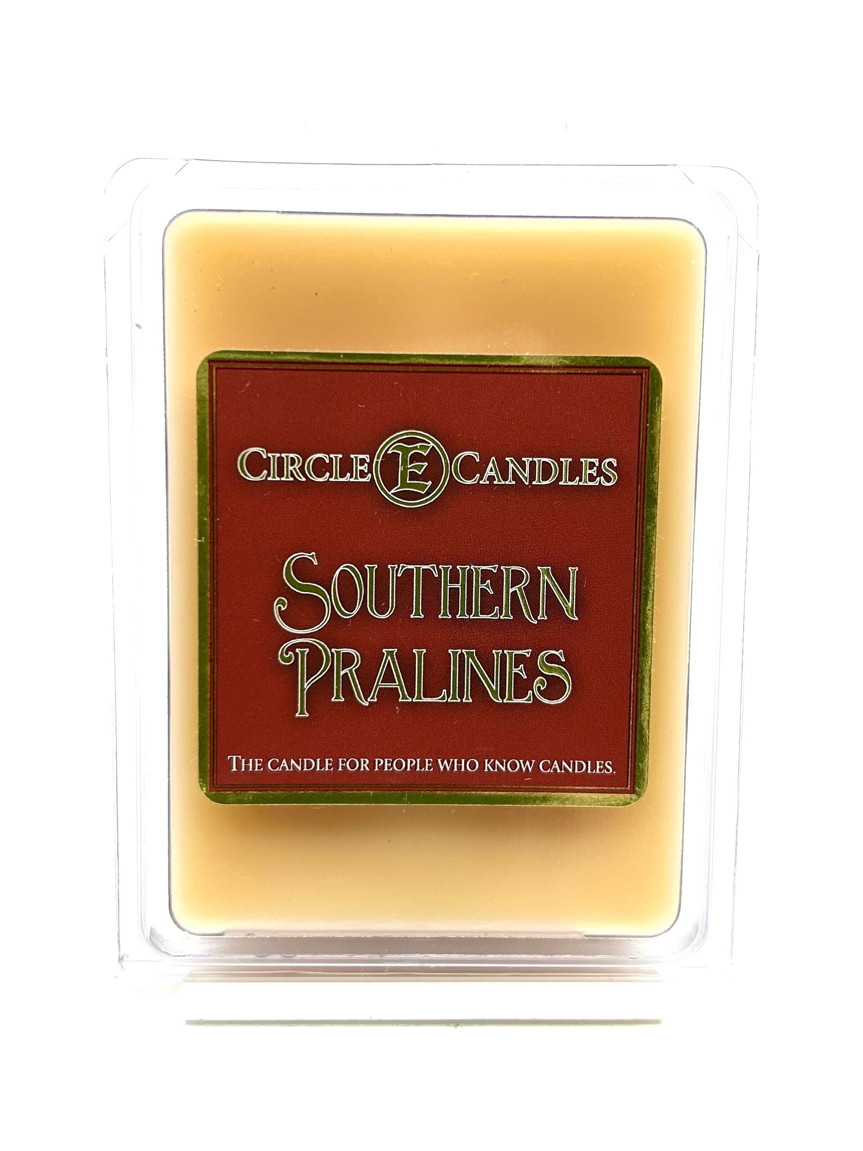 Circle E Candles Wax Melt Tart, Southern Pralines Scent, Pack of 6 ...