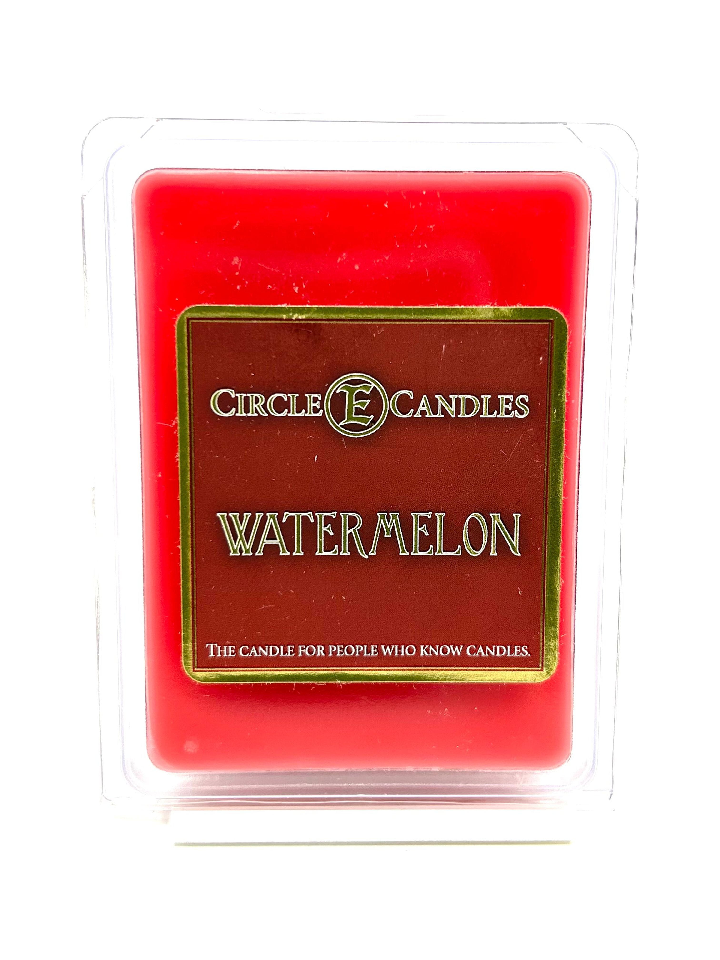 Circle E Candles Wax Melt Tart, Watermelon Scent, Pack of 6 Tarts ...